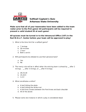 General Captain's Quiz Cheat Sheet1 ... - Campus Recreation Doc ...