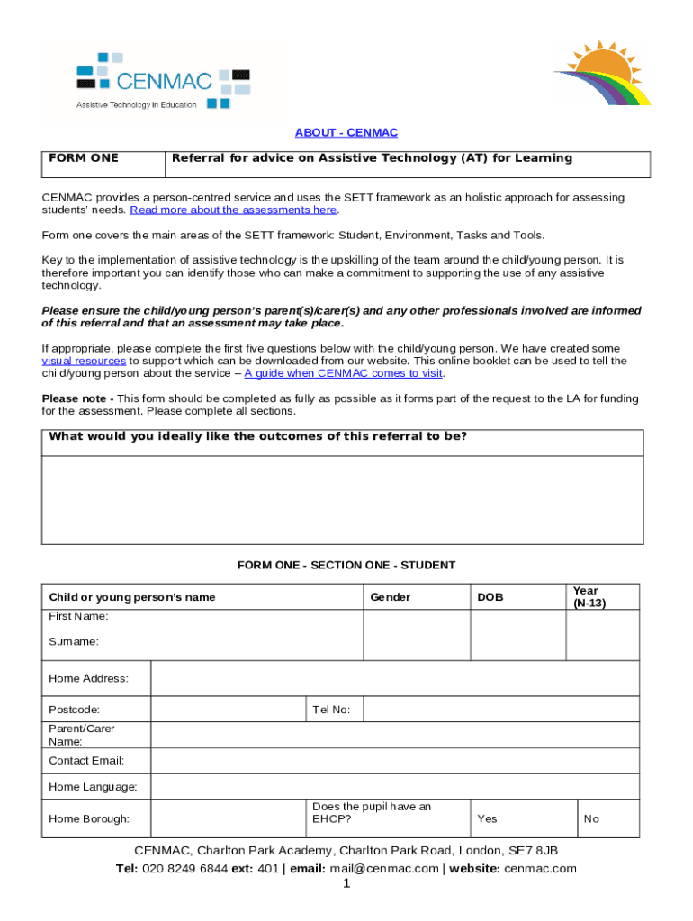 Assistive technology assessment framework is based on the ... Doc Template | pdfFiller