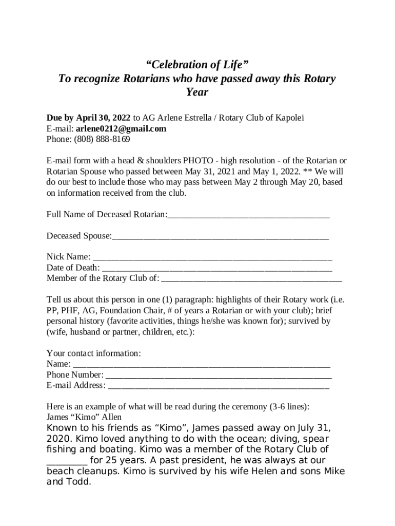 pdffiller Doc Template | pdfFiller