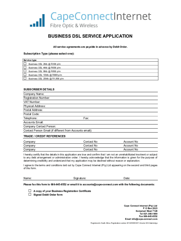 Fillable Online Access/Service Agreement Fax Email Print - pdfFiller