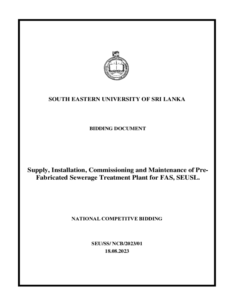 Fillable Online seu ac Supply, Installation, Commissioning and ...