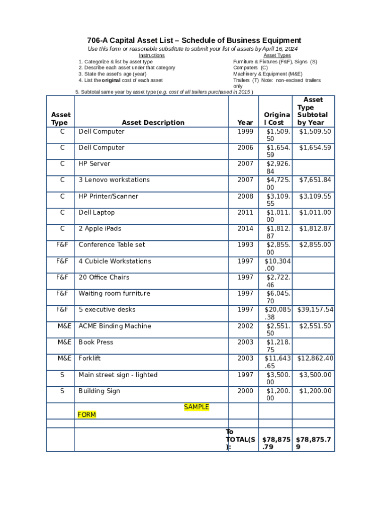 706-A Filing Sample - Standard Filing Doc Template | pdfFiller
