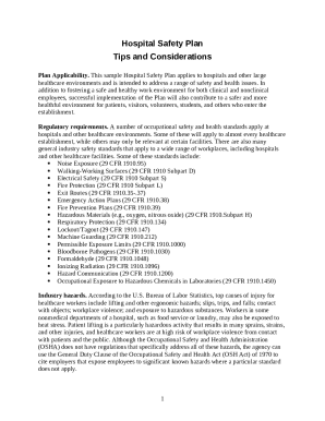 QUALITY AND PATIENT SAFETY PLAN Template Doc Template | pdfFiller