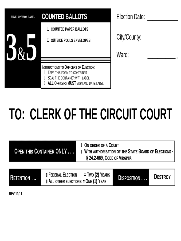 Deputy Returning Officer GuidebookCounting the Ballots ... Doc Template ...