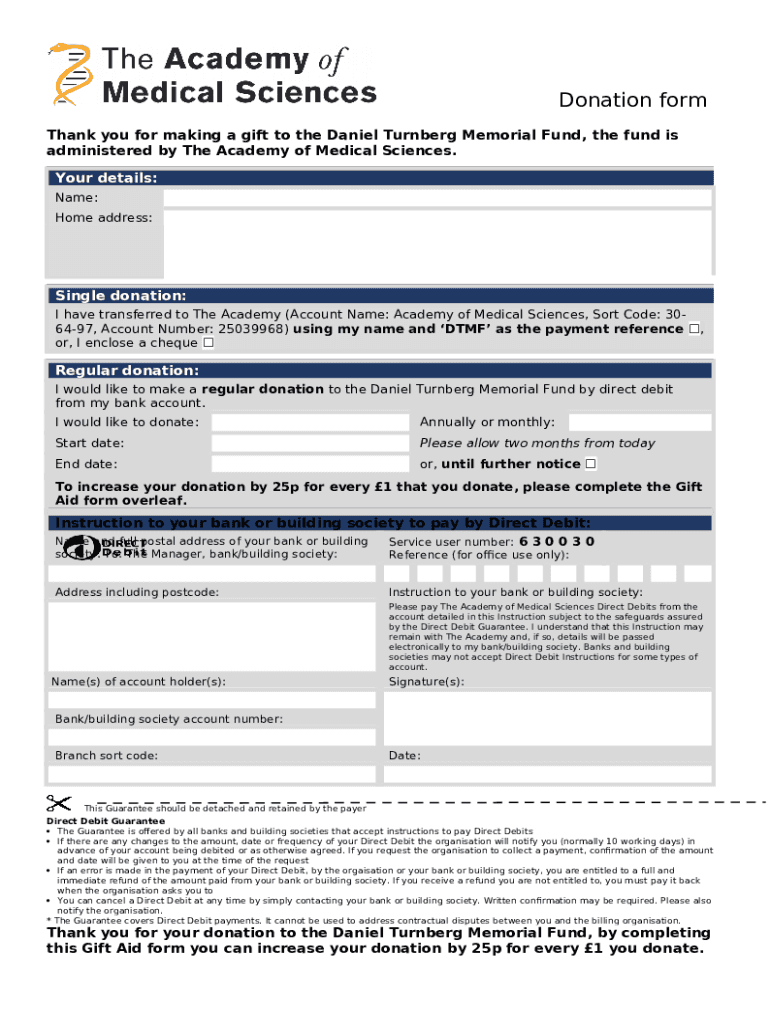 The Daniel Turnberg Travel... - Academy of Medical Sciences - acmedsci ...