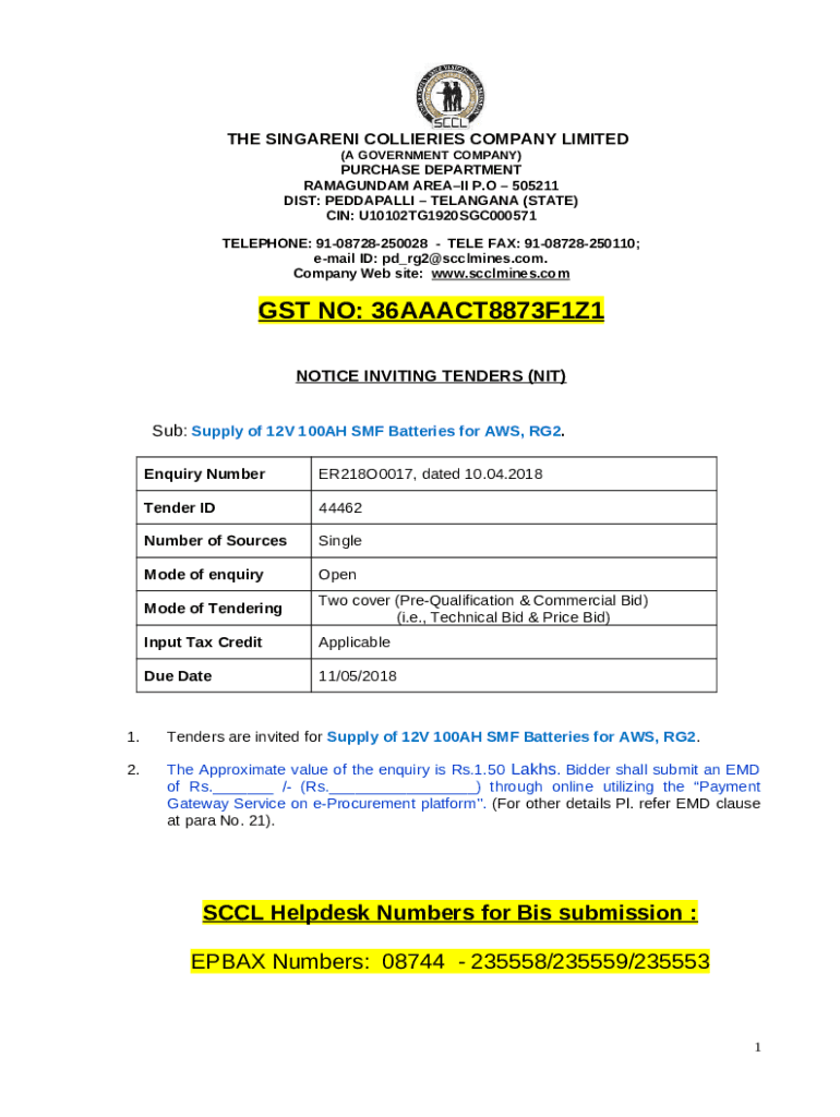 Jeeps for use at Mines and Depts. of RG2 Area on hire ... Doc Template ...