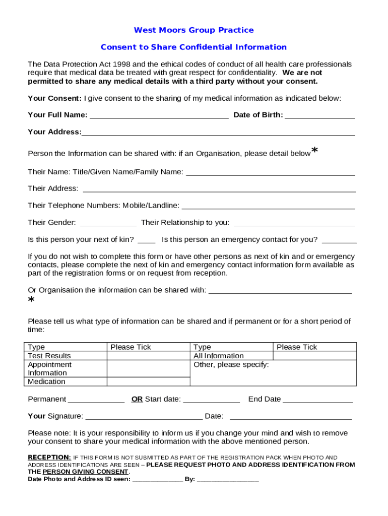 Trends in Confidentiality and Disclosure - PMC Doc Template | pdfFiller