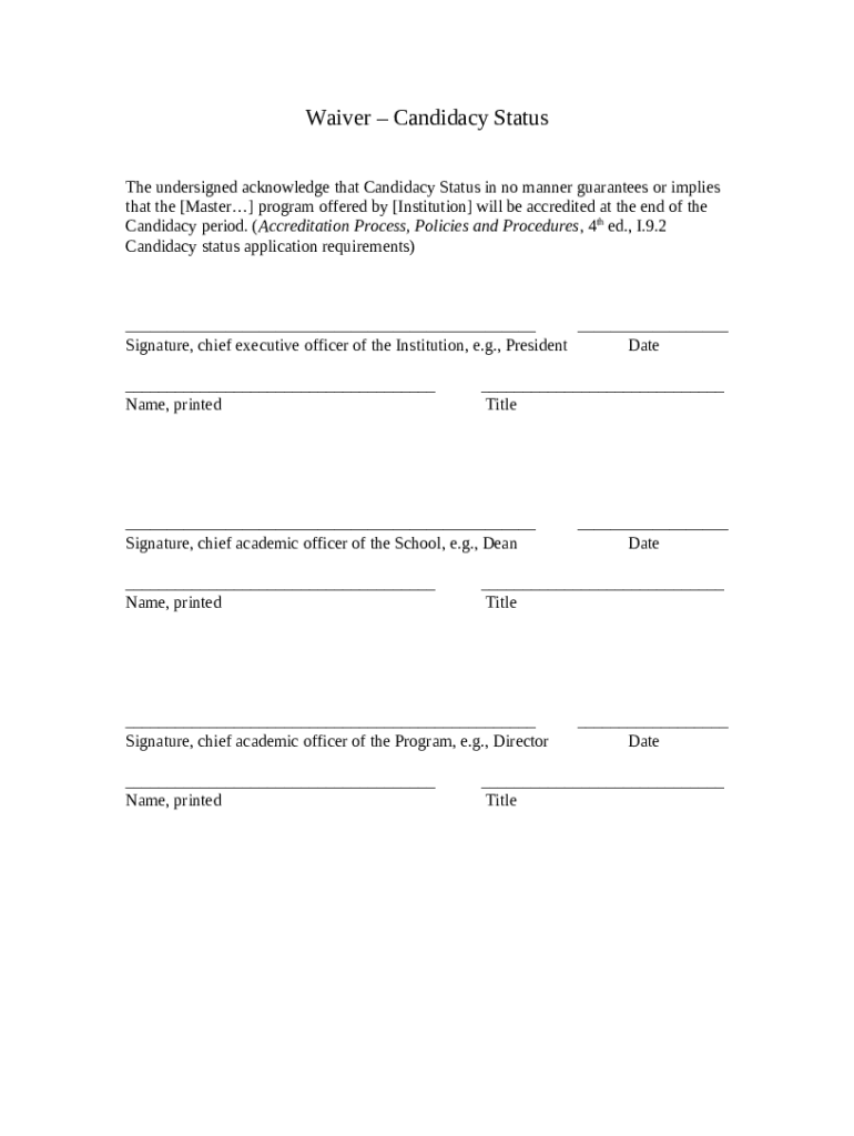 2015 EPAS Temporary Waiver Request AS M3.2.4 Doc Template | pdfFiller