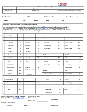 Fillable Online Test Application 2023 February.docx Fax Email Print ...