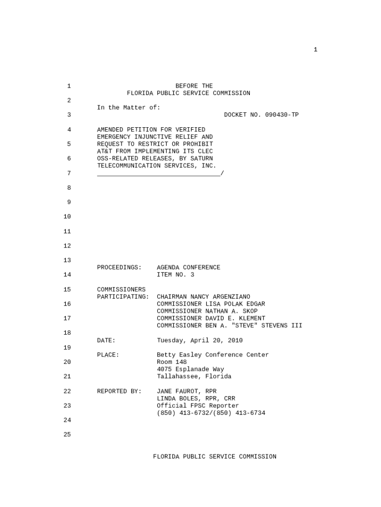 Amended Verified Complaint for Declaratory and Injunctive ... Doc ...