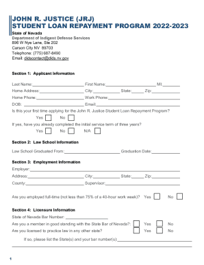 Fillable Online 2022-2023 JRJ Application form DIDS fillable Fax Email Print - pdfFiller