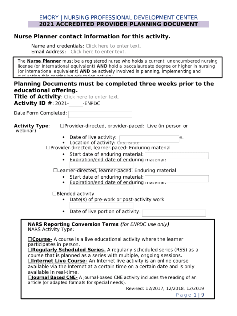 Individual Activity Eligibility and Planning Template Doc Template | pdfFiller