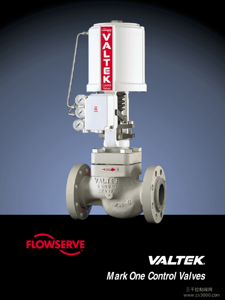 Fillable Online Valtek Mark One and Mark Two Control Valves Fax Email ...