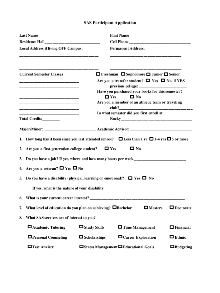 Fillable Online OFF CAMPUS HOUSING REQUEST FORM IMPORTANT Fax Email Print - pdfFiller