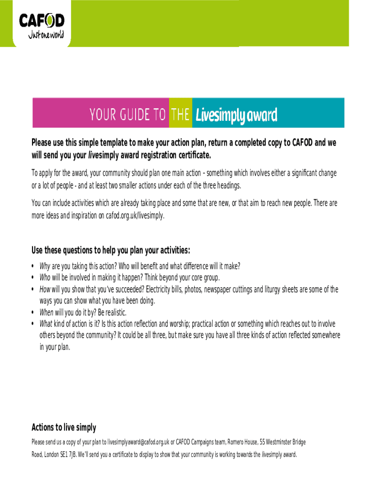 Landscape Document Template - St-Georges Doc Template | pdfFiller