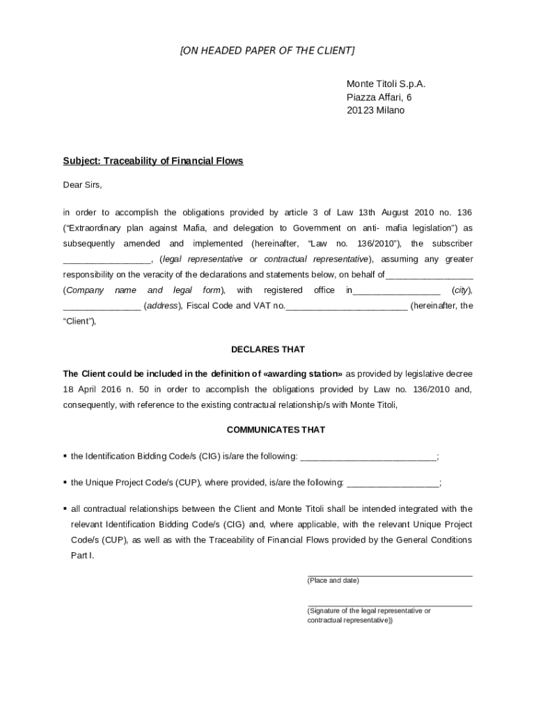 Monte Titoli S.p.A. Financial statements 31 December 2018 Doc Template ...