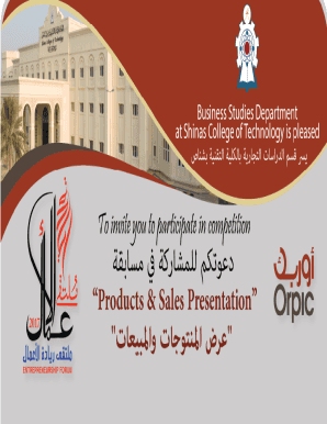 Fillable Online shct edu How to Create and Give a Sales Presentation ...