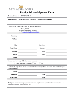 Charging Station Use Request Doc Template | pdfFiller