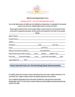 Fillable Online 2023-MPBF-Parade-Registration-Form Fax Email Print ...
