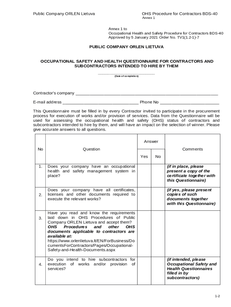 Occupational Health and Safety design guidelines for ... Doc Template ...