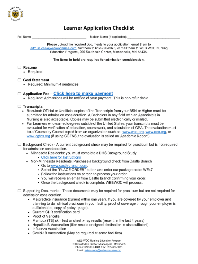 Fillable Online Please upload the required documents to your ...