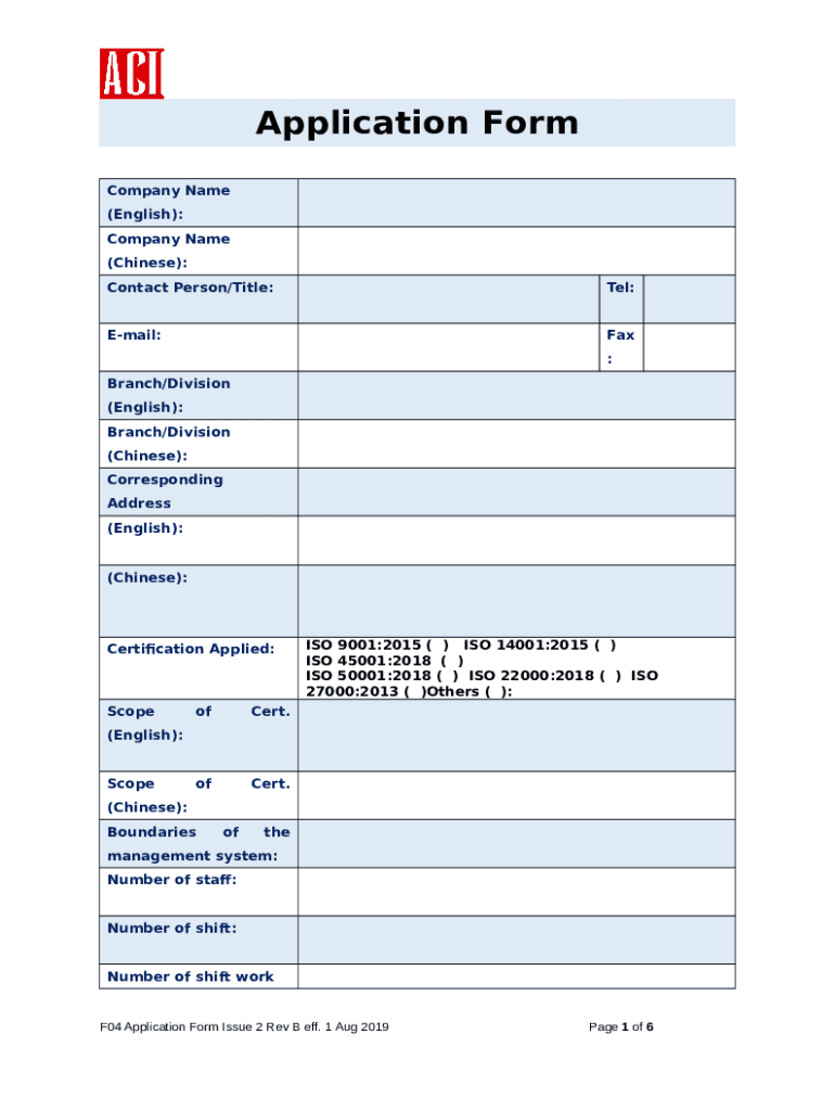 China ISO 9001 Certificate - An Introduction Doc Template | pdfFiller
