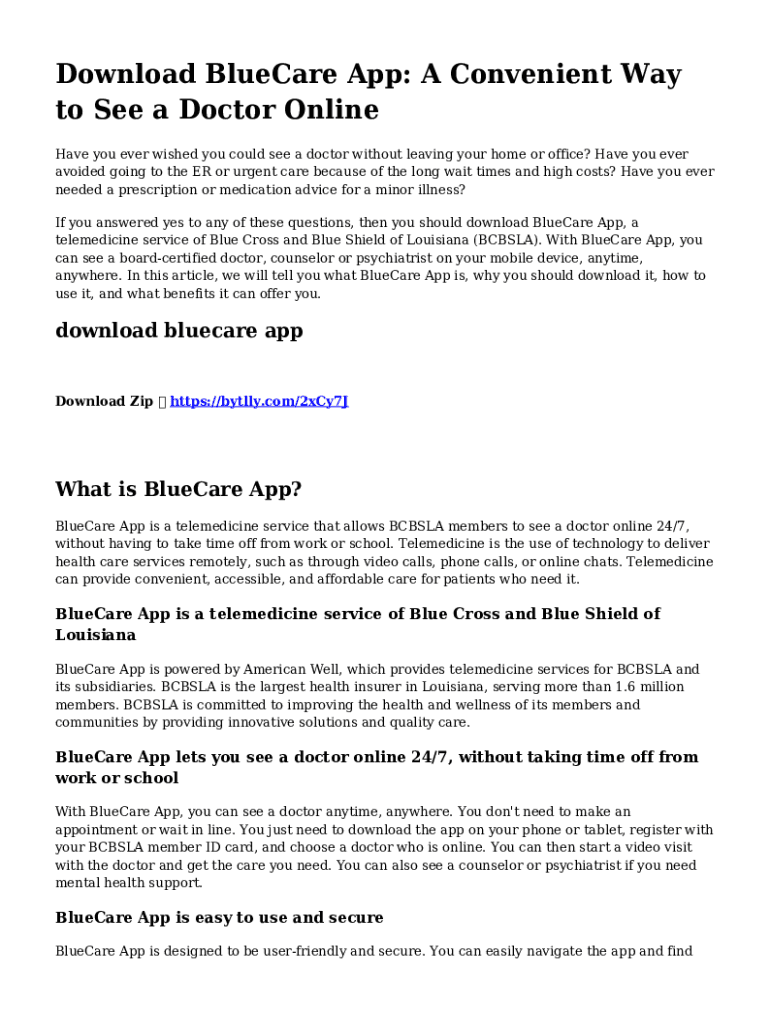 Fillable Online 508C Take Care of You a Publication for Bluecare and ... Fax Email Print - pdfFiller