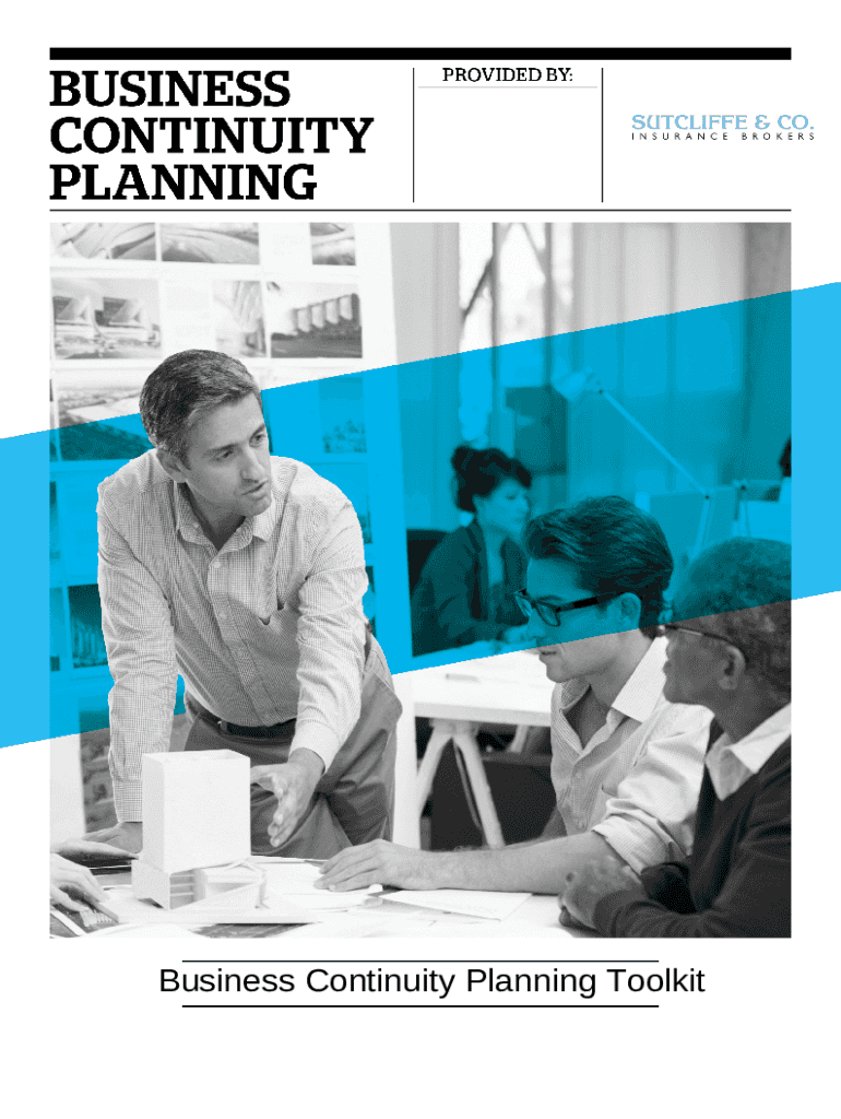 Cyber Continuity and Incident Response Plan Toolkit Doc Template | pdfFiller