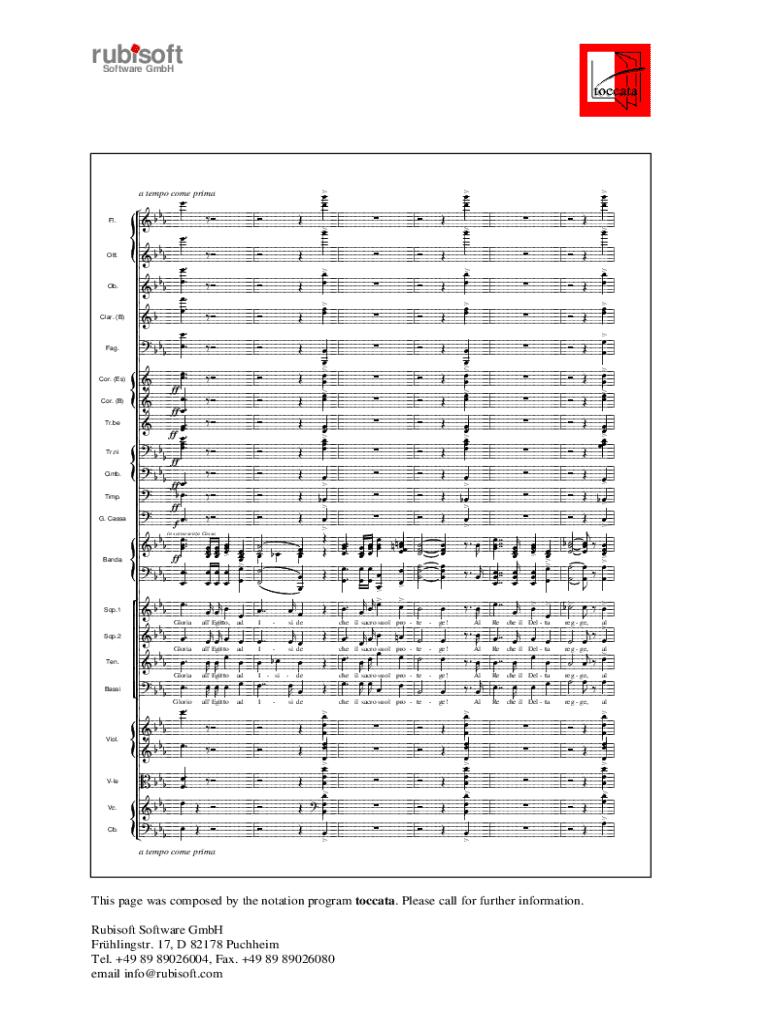 Fillable Online BSP.PDF. Examples of scores set with toccata Fax Email ...