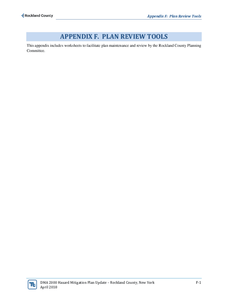 Fillable Online Appendix F : FEMA Plan Review Worksheets Fax Email ...