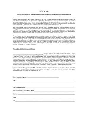 Fillable Online Intuitive Energy Treatment Consent Form Template Fax ...