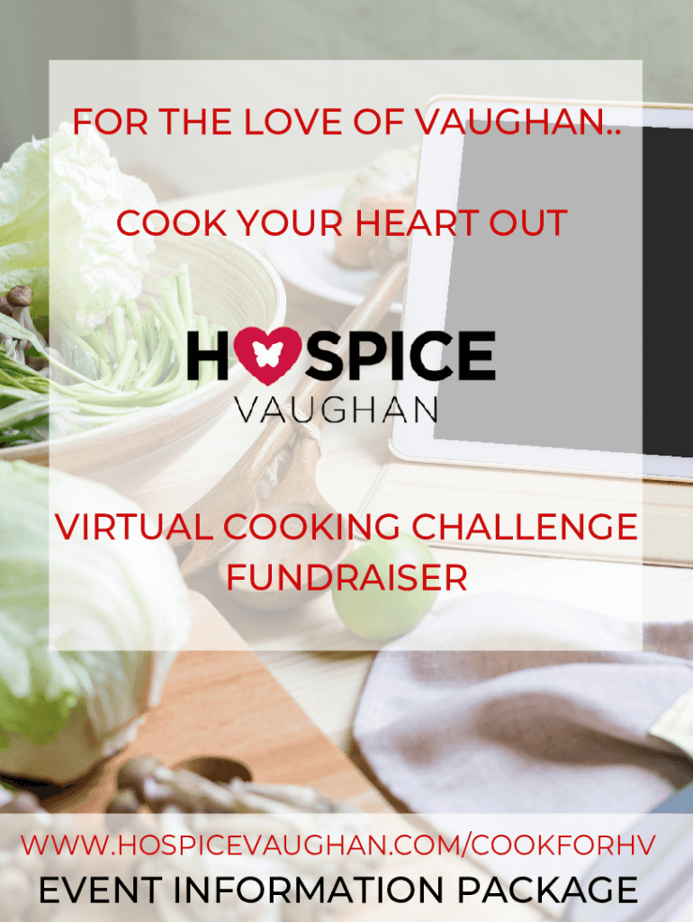 Fillable Online FOR THE LOVE OF VAUGHAN... COOK YOUR HEART OUT! Fax ...