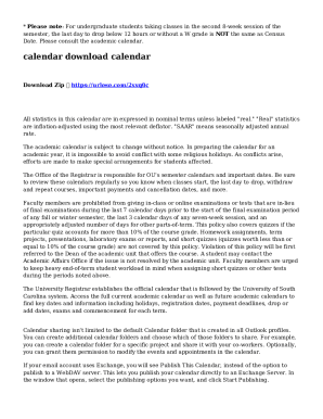 Fillable Online Calendar Download Calendar Fax Email Print - pdfFiller