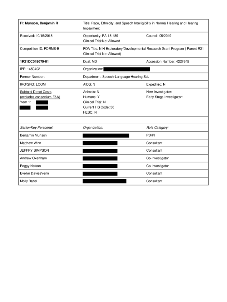 Fillable Online Application for Federal Assistance - SF 424 (R&R) by ...