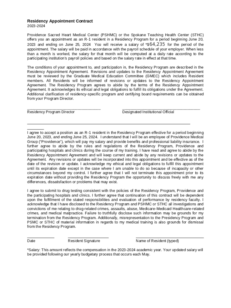 Resident-Contract-SAMPLE-ONLY- ... Doc Template | pdfFiller