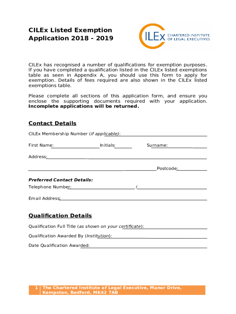 Approved Exemption Claims Procedure Doc Template | pdfFiller