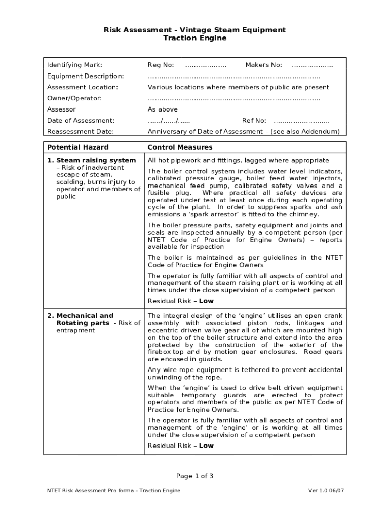 Personal Property Appraisal and Assessment Doc Template | pdfFiller