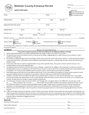 Fillable Online Revised Site Permit Application Fax Email Print - pdfFiller
