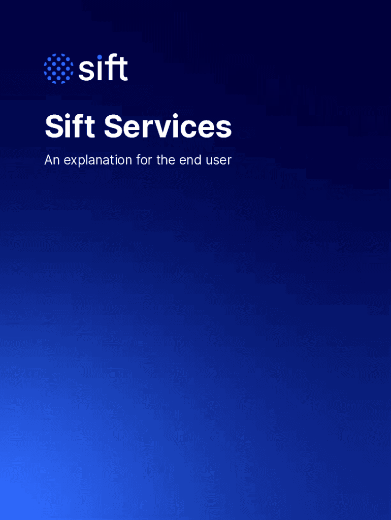 Fillable Online Sift Service Privacy Notice Fax Email Print - pdfFiller