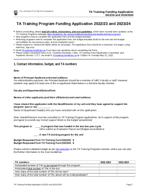 TA Training Support - UBC Centre for Teaching, Learning and ... Doc ...