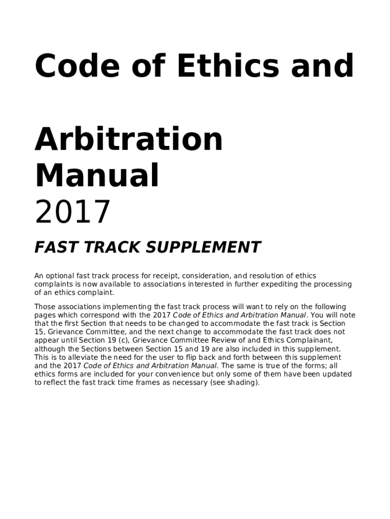 Code of Ethics & Professional Standards - SCAR Doc Template | pdfFiller