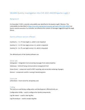 Fillable Online Apache Log4j "Log4Shell" Remote Code Execution 0-Day ...