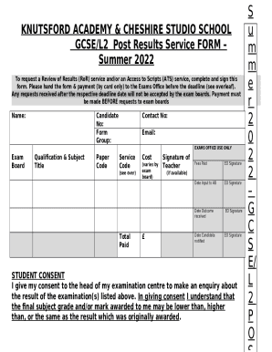 a guide to post-results services Doc Template | pdfFiller