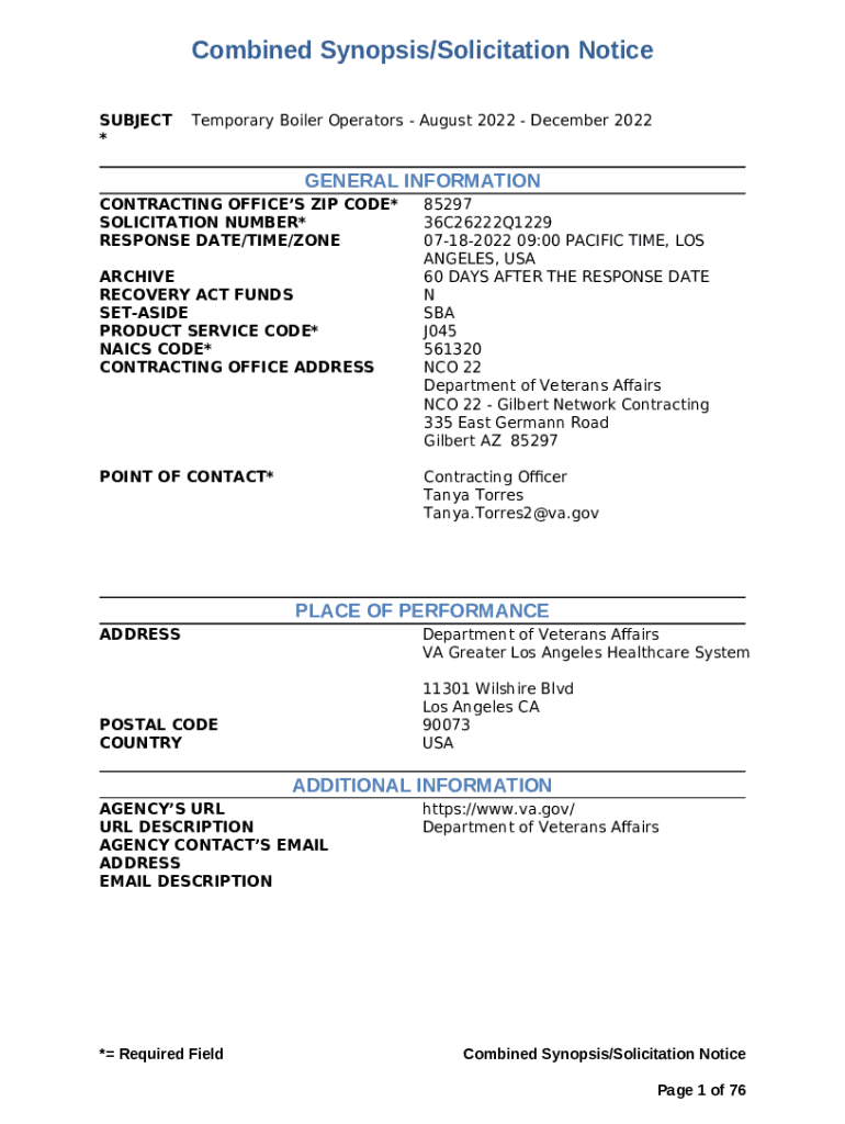 SOLICITATION NUMBER* Doc Template | pdfFiller