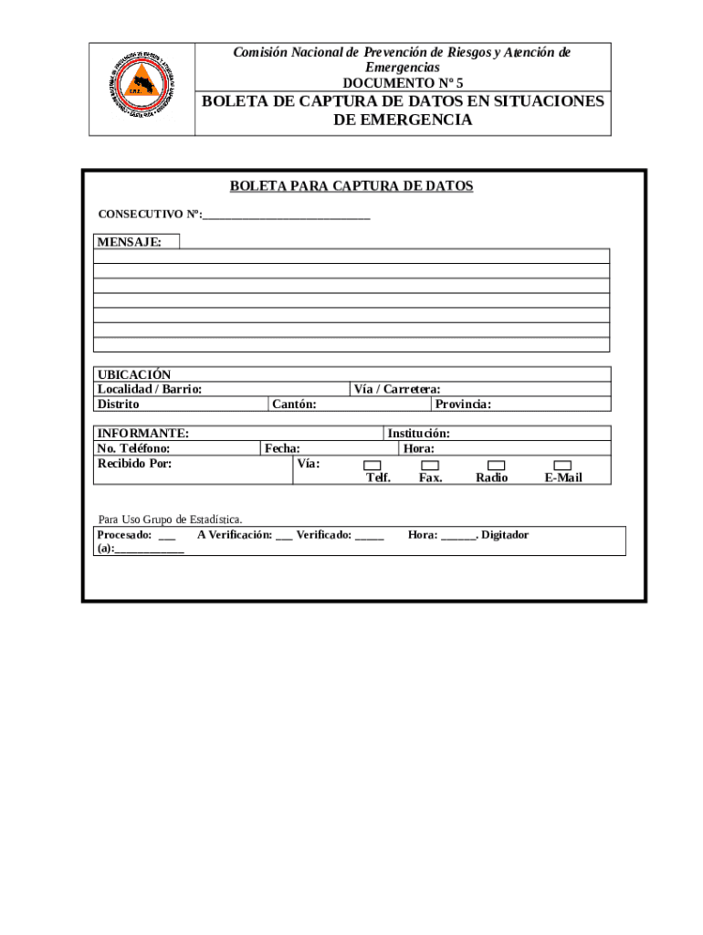 Bitcora de eventos, ulario de registro consecutivo Doc Template | pdfFiller