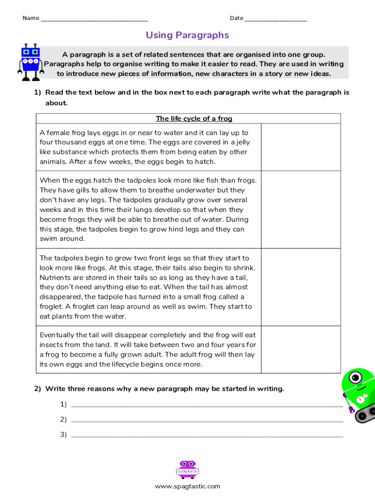 Fillable Online Spagtastic - Spelling, Punctuation and Grammar SPaG ...