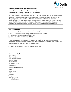 How is the Management of Technology (MoT) program at ... Doc Template ...