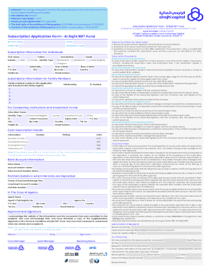Fillable Online en-Subscription Form v2 Fax Email Print - pdfFiller