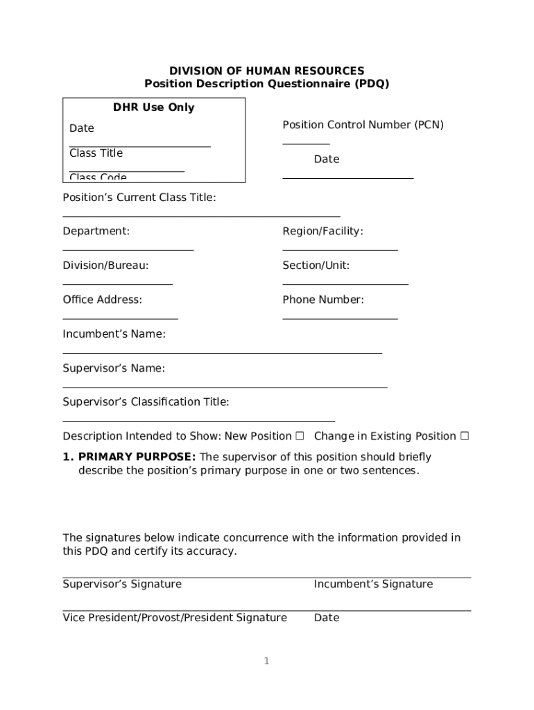 ADA Physical / Mental Requirements Questionnaire Doc Template | pdfFiller