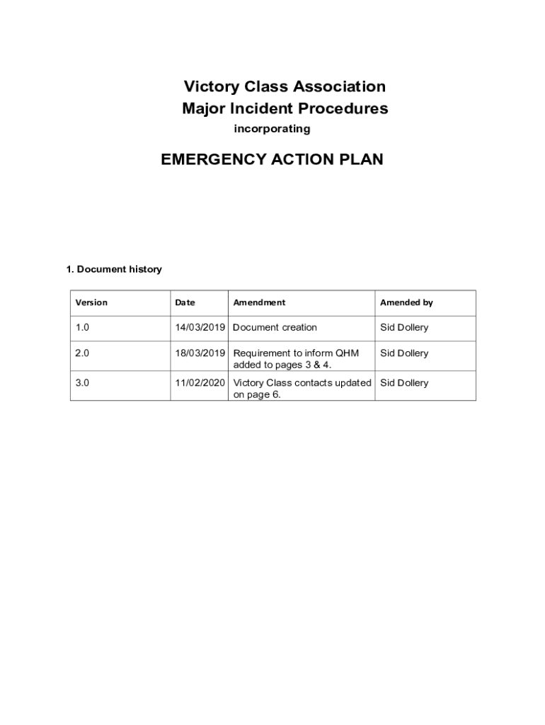 Fillable Online victoryclass org Victory Class Racing Declaration and ...